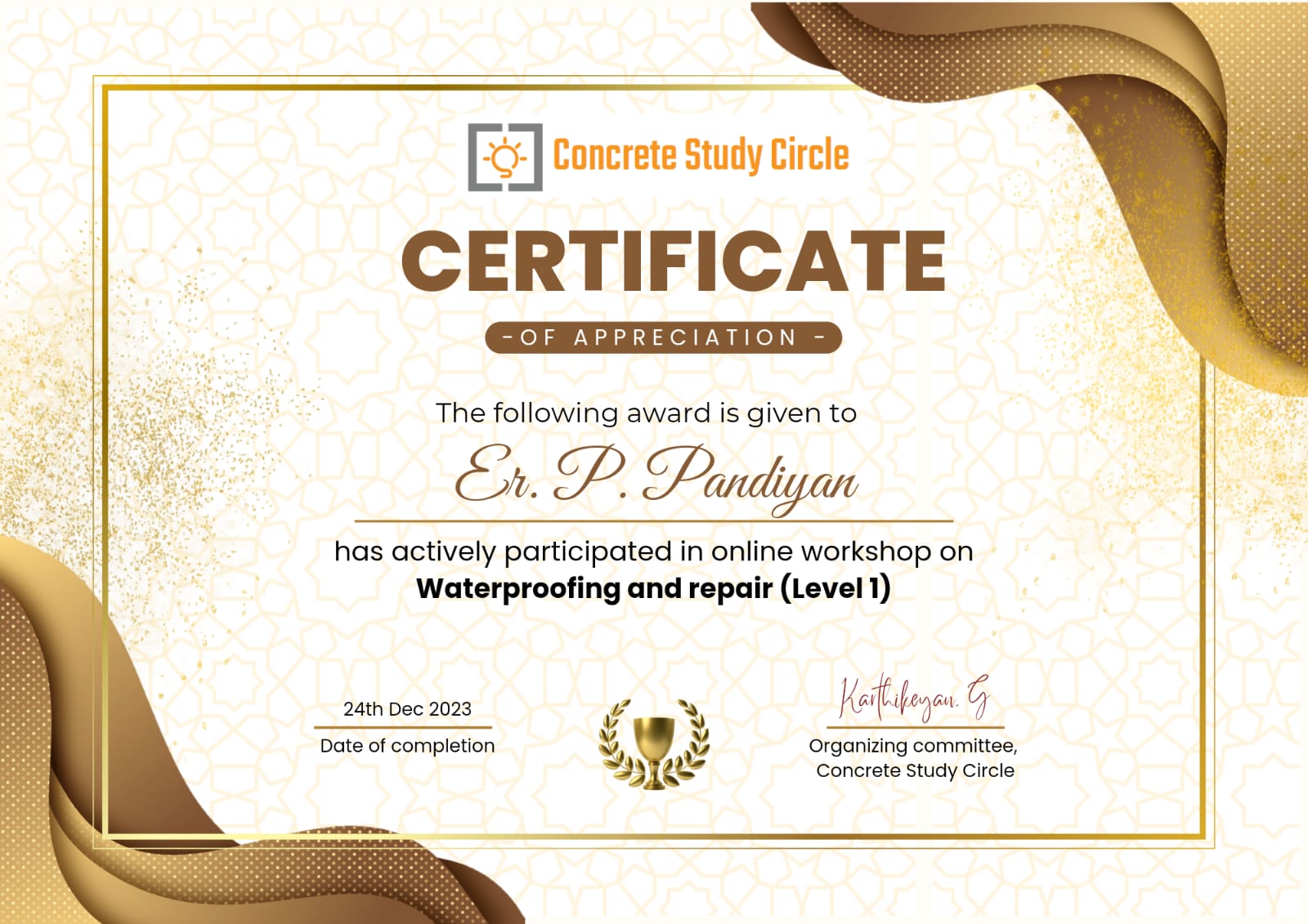 Short term courses – concretestudycircle